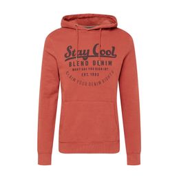 Blend Sweatshirt Herren Gr&ouml;&szlig;e S rostrot / schwarz