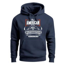 Neverless Sweatshirt 'American Muscle Car' Herren Gr&ouml;&szlig;e XXXL navy