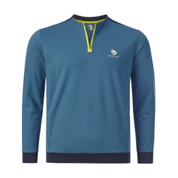 CHARLES COLBY Sweatshirt ' Earl Torin ' Herren Gr&ouml;&szlig;e 7XL blau