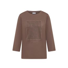 Cecil Shirt Damen Gr&ouml;&szlig;e XXXL braun / hellbraun