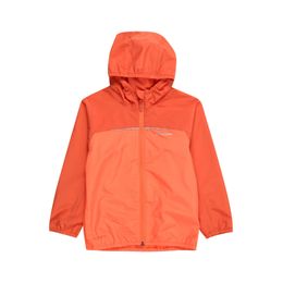 Vaude Funktionsjacke 'KD Turaco J III' Jungen Gr&ouml;&szlig;e 98 silbergrau / hummer / neonorange