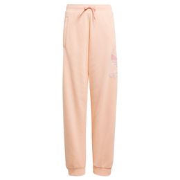 adidas originals Hose 'Big Logo Execution Oversized Sweat Pants' Jungen Gr&ouml;&szlig;e 128 pink / rosa / wei&szlig;