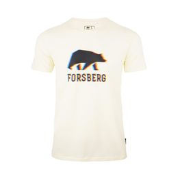 Forsberg T-Shirt Herren Gr&ouml;&szlig;e S creme / schwarz