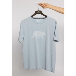 Forsberg T-Shirt Herren Gr&ouml;&szlig;e S hellblau / wei&szlig;
