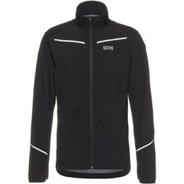 Gore Wear Sportjacke 'R3 Infinium Partial' Herren Gr&ouml;&szlig;e L schwarz / wei&szlig;