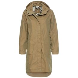 Camel Active Langer Parka mit verstellbarer Taille Damen Gr&ouml;&szlig;e XS khaki
