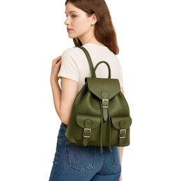 Collezione Alessandro Rucksack 'Chicaletta' Damen Gr&ouml;&szlig;e One Size gr&uuml;n