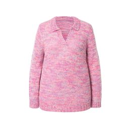 MIAMODA Pullover Damen Gr&ouml;&szlig;e M/L helllila / altrosa / hellpink
