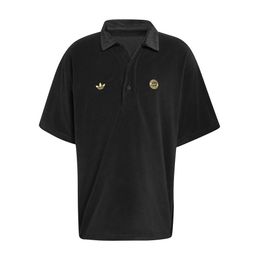 adidas originals Poloshirt 'FC Bayern M&uuml;nchen' Herren Gr&ouml;&szlig;e XS gold / schwarz