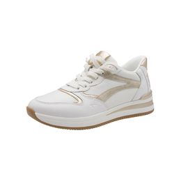 Tamaris Sneaker Damen Gr&ouml;&szlig;e 38 gold / offwhite