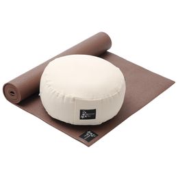 YOGISTAR.COM Yoga-set Starter Edition - Meditation Herren Gr&ouml;&szlig;e 7 beige / braun