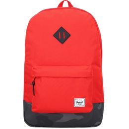 HERSCHEL Rucksack 'Heritage' Herren Gr&ouml;&szlig;e One Size rot / schwarz