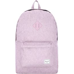 HERSCHEL Rucksack 'Heritage' Herren Gr&ouml;&szlig;e One Size lila / flieder / lilameliert / wei&szlig;