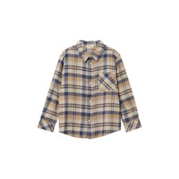 s.Oliver Hemd Jungen Gr&ouml;&szlig;e 128/134 beige / ecru / navy