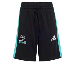 adidas Performance Sportshort 'Mercedes-AMG Petronas Formula 1' Jungen Gr&ouml;&szlig;e 152 schwarz / wei&szlig;