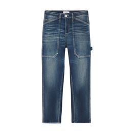 Le Temps Des Cerises Bundfaltenjeans Damen Gr&ouml;&szlig;e 23 blau