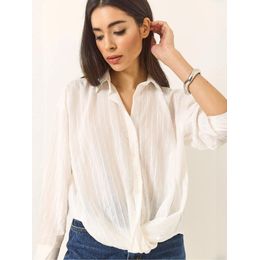 Bianco Lucci Bluse Damen Gr&ouml;&szlig;e M wei&szlig;