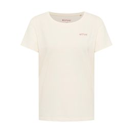 Mustang T-Shirt 'Alma' Damen Gr&ouml;&szlig;e M offwhite