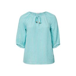 s.Oliver Bluse Damen Gr&ouml;&szlig;e 6XL himmelblau / wei&szlig;