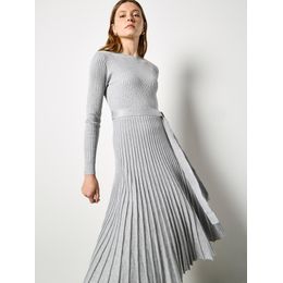Apricot Kleid Damen Gr&ouml;&szlig;e S grau