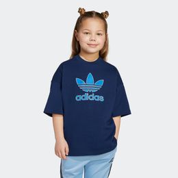 adidas originals Shirt Jungen Gr&ouml;&szlig;e 128 hellblau / dunkelblau