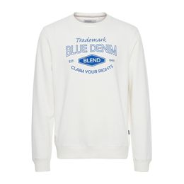 Blend Sweatshirt Herren Gr&ouml;&szlig;e S blau / wei&szlig;