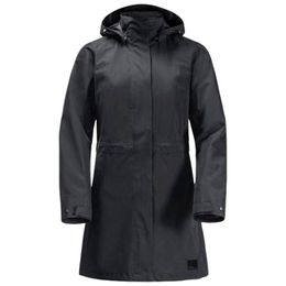 Jack Wolfskin Funktionsmantel Damen Gr&ouml;&szlig;e XL dunkelgrau / schwarz