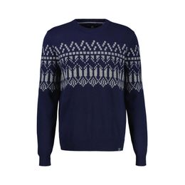 Lerros Pullover Herren Gr&ouml;&szlig;e M navy / wei&szlig;