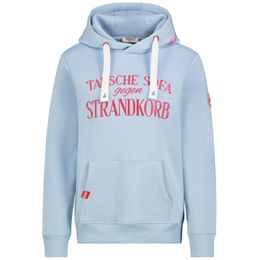 Eight2Nine Sweatshirt Damen Gr&ouml;&szlig;e XXL hellblau / pink