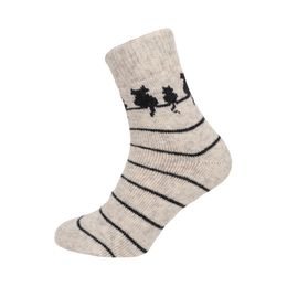 Homeofsocks Socken 'HOS8013' Damen Gr&ouml;&szlig;e 35/38 ecru