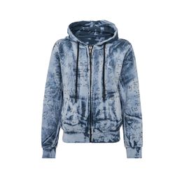 Cipo & Baxx Cipo & Baxx Sweatjacke 'WL379' mit Kapuze, mit detailreichem R&uuml;ckenprint Damen Gr&ouml;&szlig;e M blau