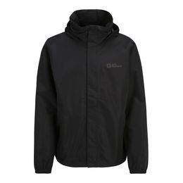 Jack Wolfskin Outdoorjacke 'Stormy Point' Herren Gr&ouml;&szlig;e XL anthrazit / schwarz