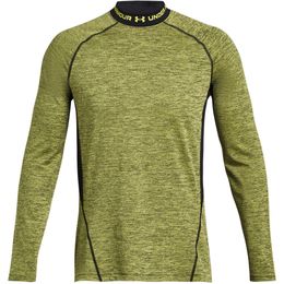 Under Armour Funktionsshirt 'Twist Mock' Herren Gr&ouml;&szlig;e M kiwi / schwarz
