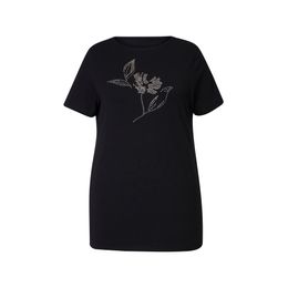 MIAMODA T-Shirt Damen Gr&ouml;&szlig;e 7XL schwarz / wei&szlig;