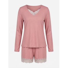 Cupshe Pyjama 'CAA15C5B001DD' Damen Gr&ouml;&szlig;e XL pink Winterkleid