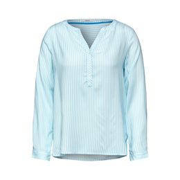 Cecil Bluse Damen Gr&ouml;&szlig;e XXL azur / wei&szlig;