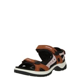 Ecco Trekkingsandale 'Offroad' Damen Gr&ouml;&szlig;e 38 cognac / pastellpink / schwarz
