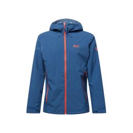 Jack Wolfskin Outdoorjacke 'Highest Peak' Herren Gr&ouml;&szlig;e XXL dunkelblau / orange