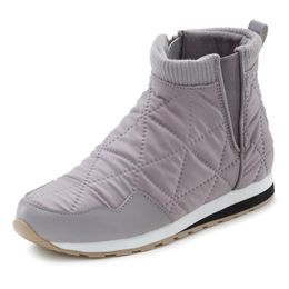 Lascana Stiefelette Damen Gr&ouml;&szlig;e 35 greige / stone Winterschuhe