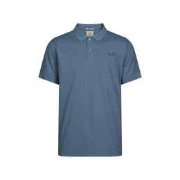 Greenbomb Poloshirt 'Bike Vintage' Herren Gr&ouml;&szlig;e S blau