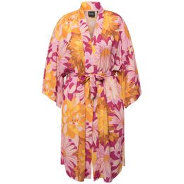 Ulla Popken Kimono Damen Gr&ouml;&szlig;e XXXL/5XL orange / pink / fuchsia