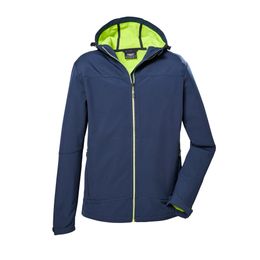 Killtec Funktionsjacke Herren Gr&ouml;&szlig;e L navy / limone