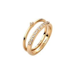 Elli DIAMONDS Ring-Set Damen Gr&ouml;&szlig;e 58 gold