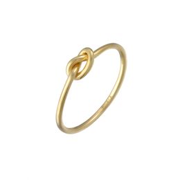 Elli Premium Ring 'Knoten' Damen Gr&ouml;&szlig;e 56 gold