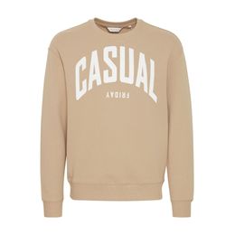Casual Friday Sweatshirt 'Sage' Herren Gr&ouml;&szlig;e XXXL wei&szlig; / naturwei&szlig;