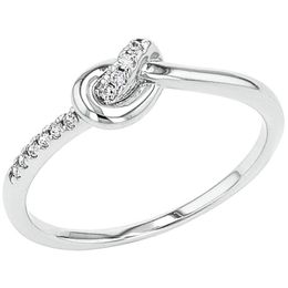 Amor Ring Damen Gr&ouml;&szlig;e 58 silber