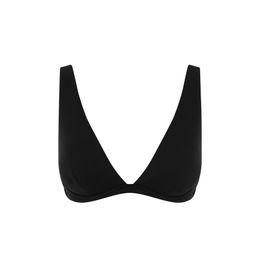 Sea Level Bikinitop 'Longline Essentials' Damen Gr&ouml;&szlig;e 85 schwarz