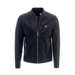 Pierre Cardin Kunstlederjacke Herren Gr&ouml;&szlig;e XL schwarz