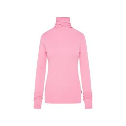 Senses.the Label Longsleeve THA:IS mit Turtleneck Damen Gr&ouml;&szlig;e M ros&eacute;