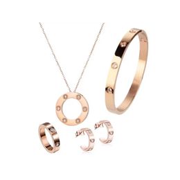 Rougemont Jewellery Schmuckset 'Damen Schmuckset Monte Carlo' Damen Gr&ouml;&szlig;e 20 cm x 10 cm x 2.5cm rosegold